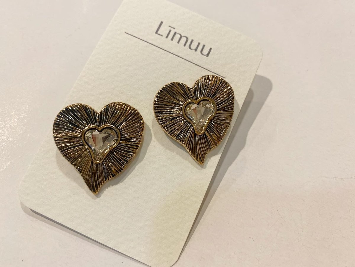 アンティーク風ハートピアス | HEARTS アンティーク風ハートピアス | HEARTS