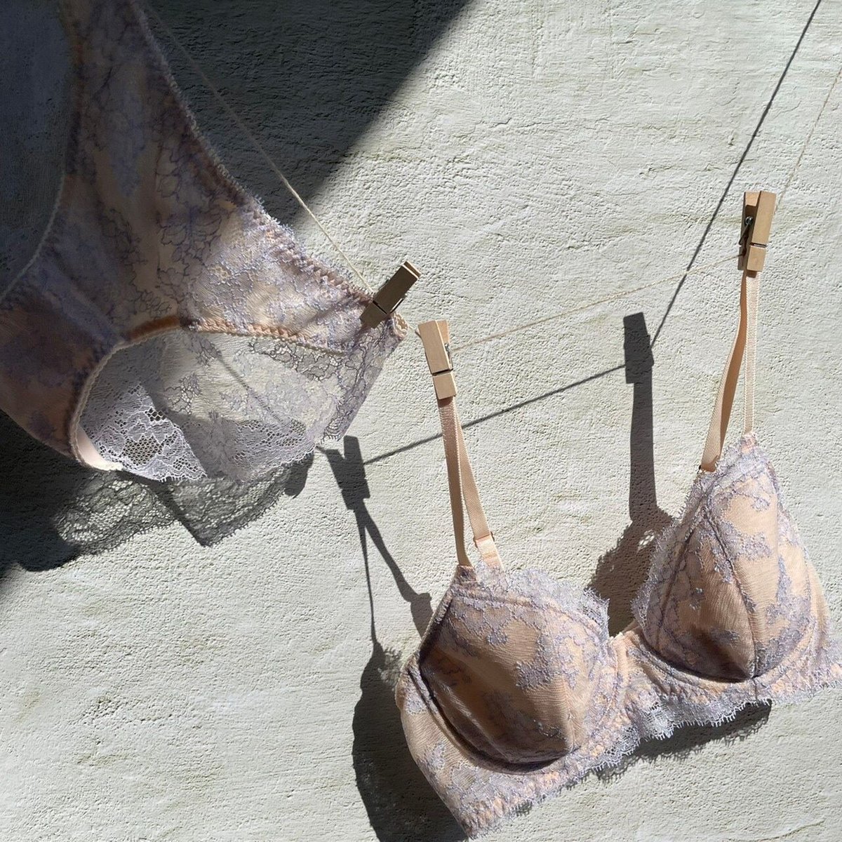 Poppy Lavender Underwire Bra | Lilipiache New York