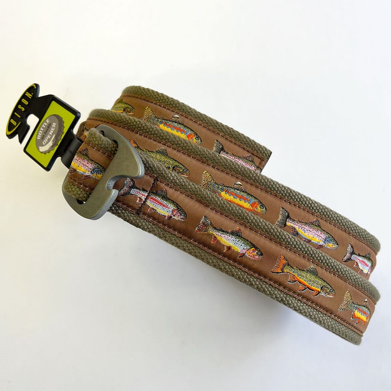 BISON DESIGNS 38mm TAP CAP RIBBON BELT - Bottle BISON DESIGNS 38mm TAP CAP RIBBON BELT - Bottle
