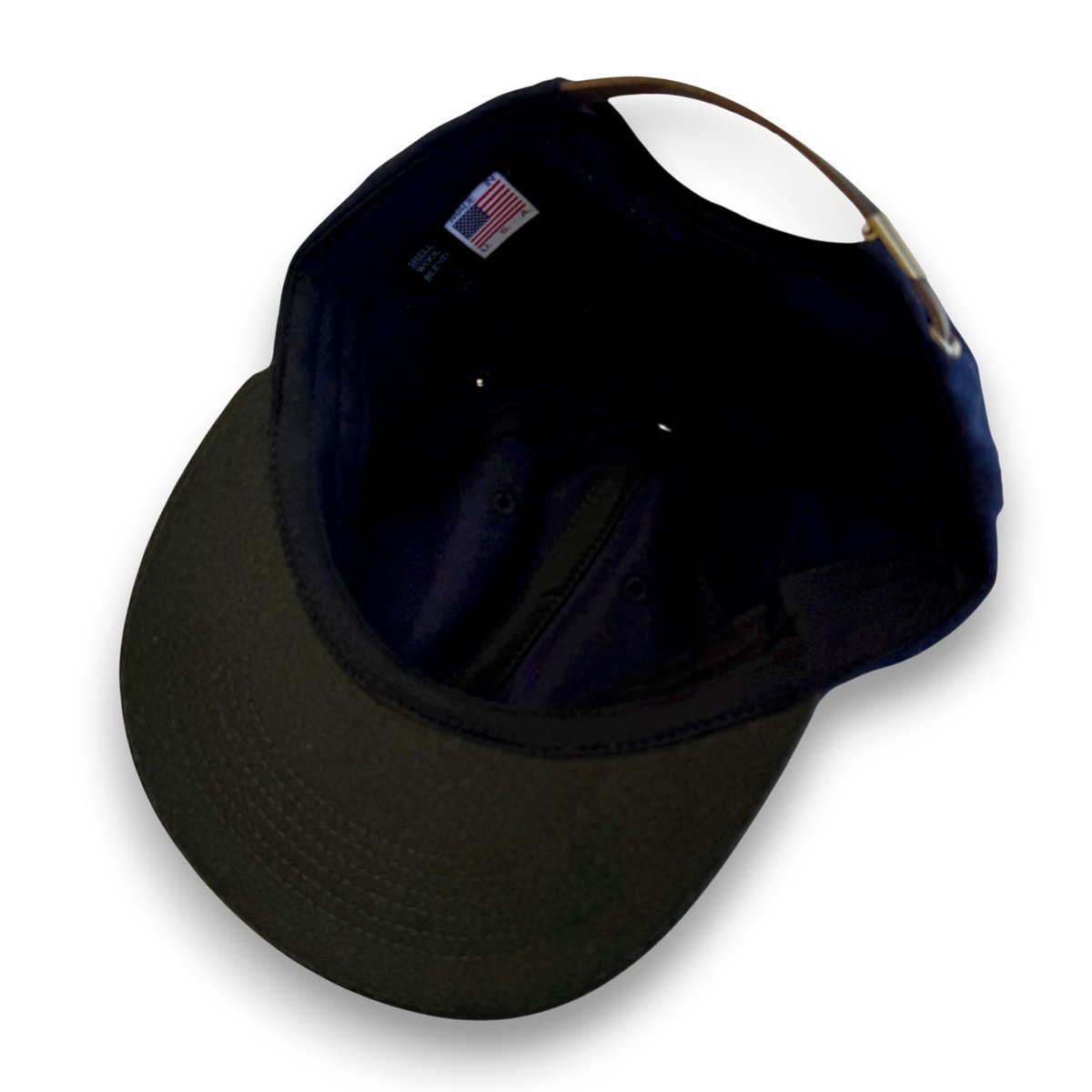 Winner Caps Wool Leather Strap Cap Made In US...