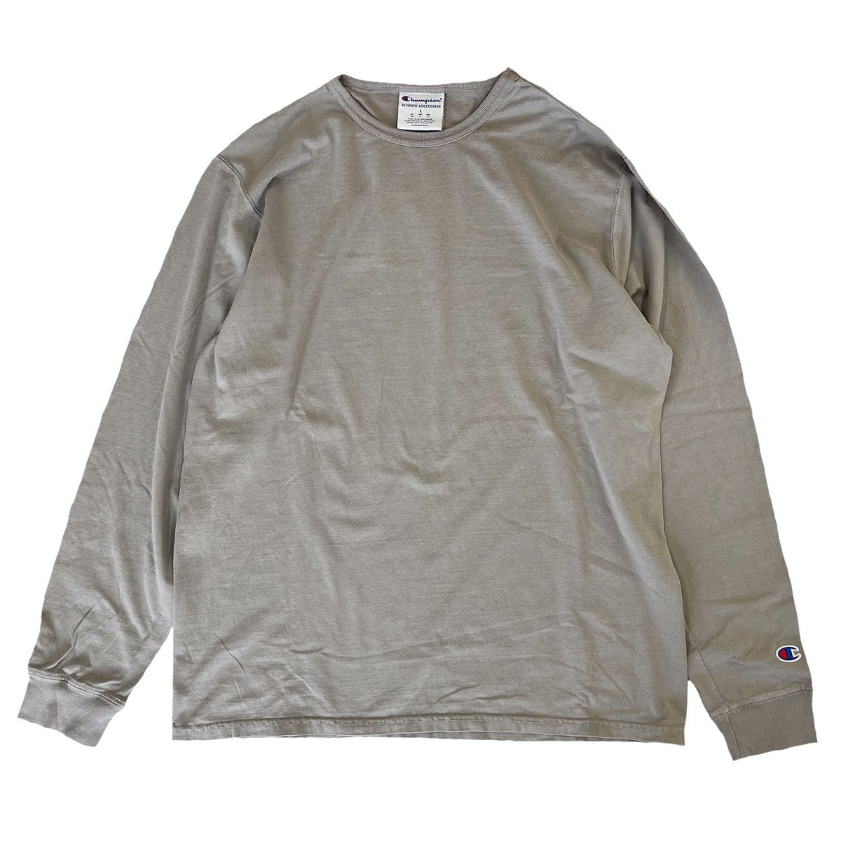 CHAMPION 6oz Garment Dyed L/S TEE チャンピオン ガーメントダ...