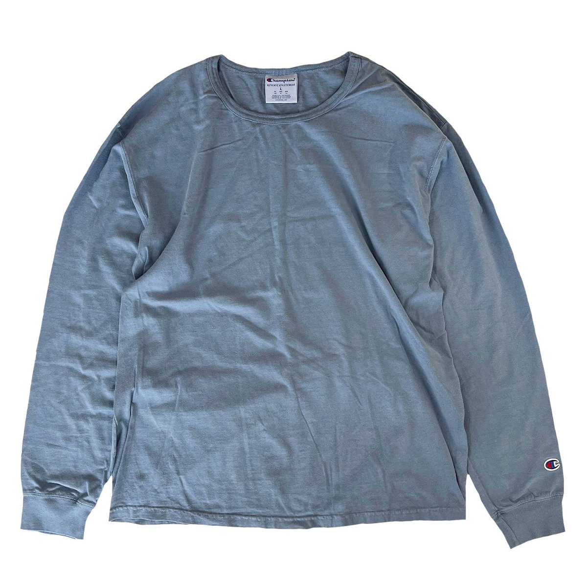 CHAMPION 6oz Garment Dyed L/S TEE チャンピオン ガーメントダ...