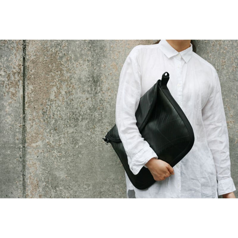 Clutch+Shoulder Bag w/ nylon100 | RUBBER KILLER Clutch+Shoulder Bag w/ nylon100 | RUBBER KILLER