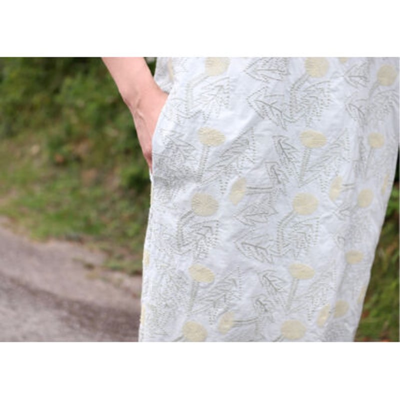 ミナ ペルホネン tanpopo half sleeveドレス - mint - | Shoka: ミナ ペルホネン tanpopo half sleeveドレス - mint - | Shoka: