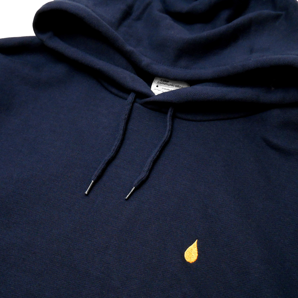 HOOD SWEAT / DRIP EMB LETTER | COLOR COMMUNICAT...