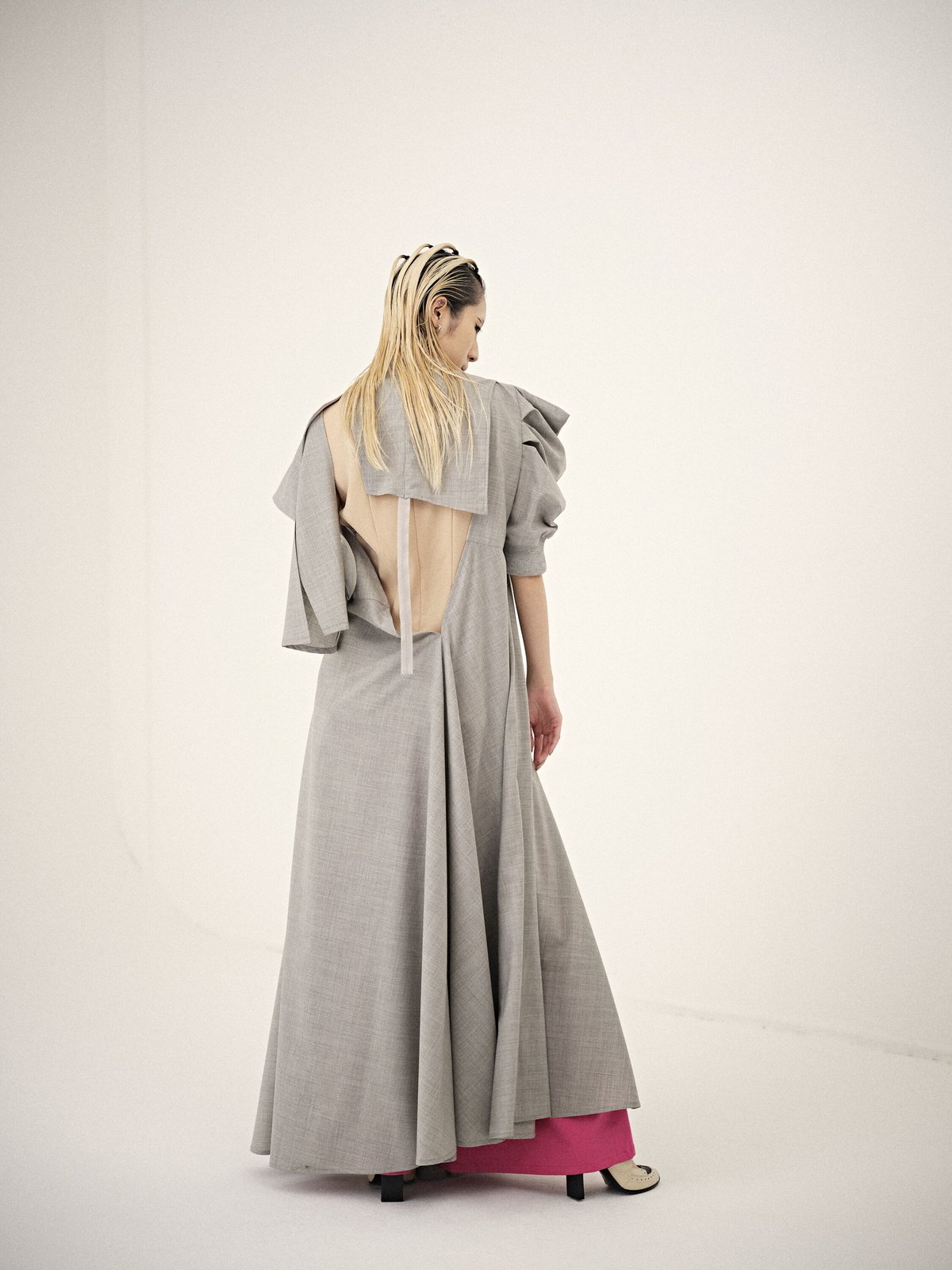 SHIROMA 23S/S tailored dress | gusucuma SHIROMA 23S/S tailored dress | gusucuma