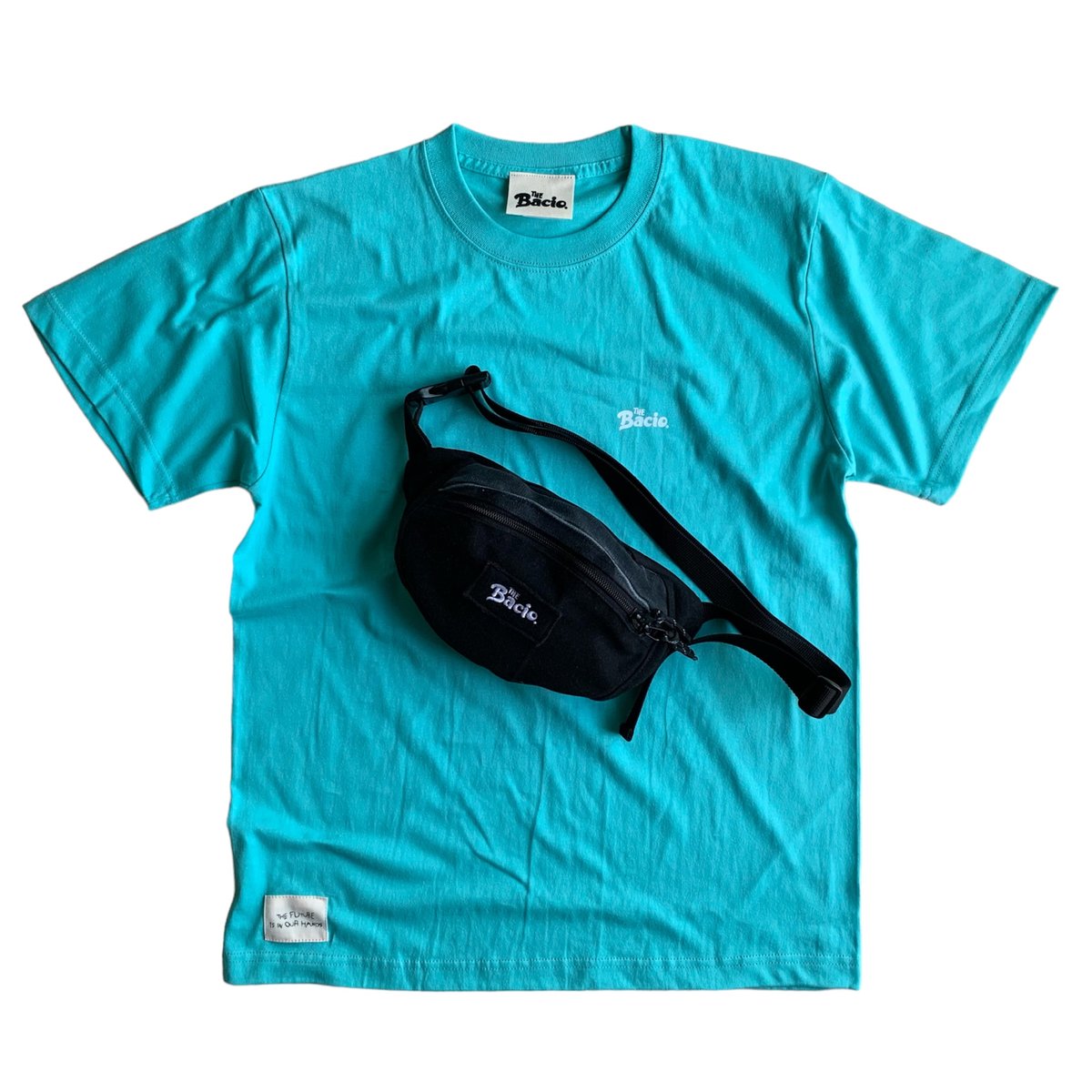 Bacio./SMALL LOGO UNIFORM Tee_Mint Green | smal...