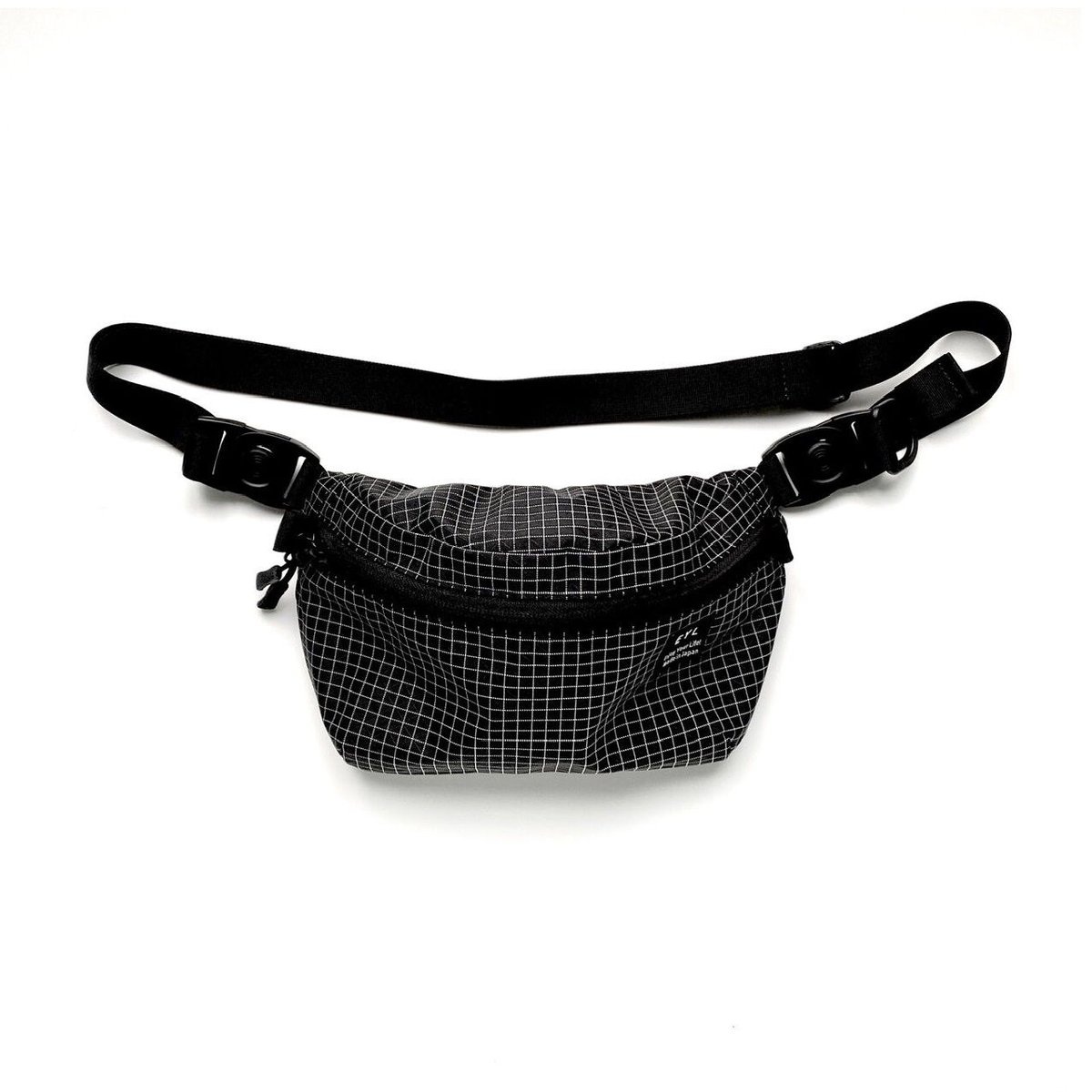 EYL "Waist Bag" 210D HDPE X-Grid Black | EYL On...