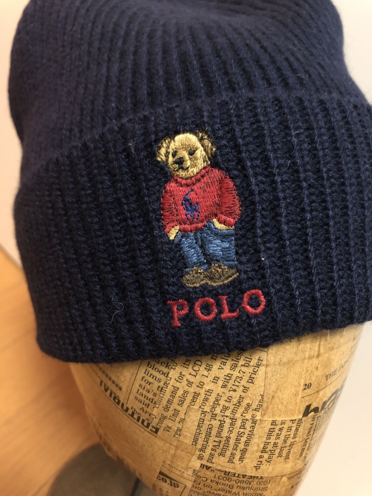 polo ralph lauren ポロラルフローレン ポロベア ニット帽 polo ralph lauren ポロラルフローレン ポロベア ニット帽