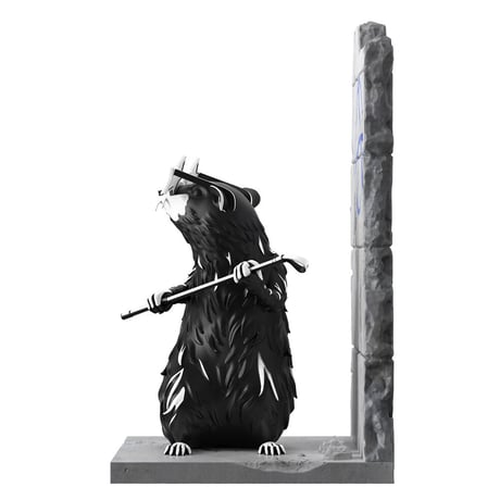 Banksy's Anarchy Rat by Brandalised | tomenosuke