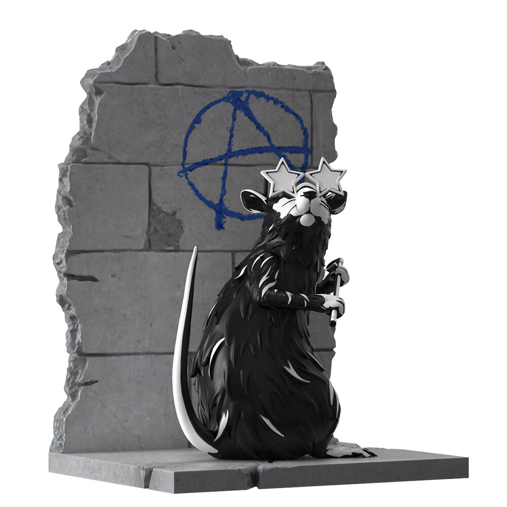 Banksy's Anarchy Rat by Brandalised | tomenosuke