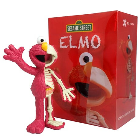 Sesame Street - Anatomical Elmo by Jason Freeny...