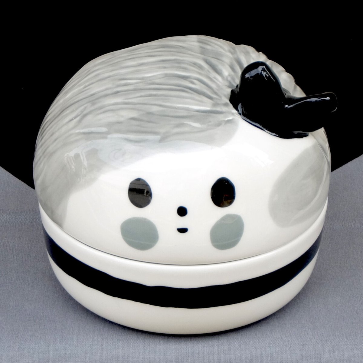 マリメッコ marimekko 70周年記念 フィギア/入れ物(Omppu)新品 マリメッコ marimekko 70周年記念 フィギア/入れ物(Omppu)新品