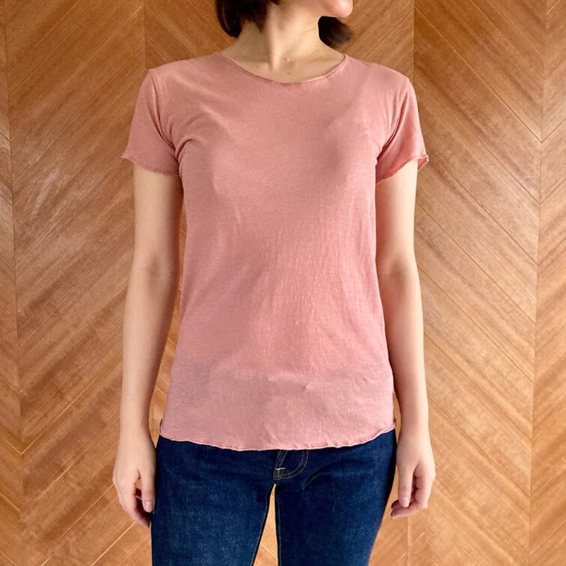 ケイト半袖Tシャツ 灰赤紫(はいあかむらさき) | RIG_official ケイト半袖Tシャツ 灰赤紫(はいあかむらさき) | RIG_official
