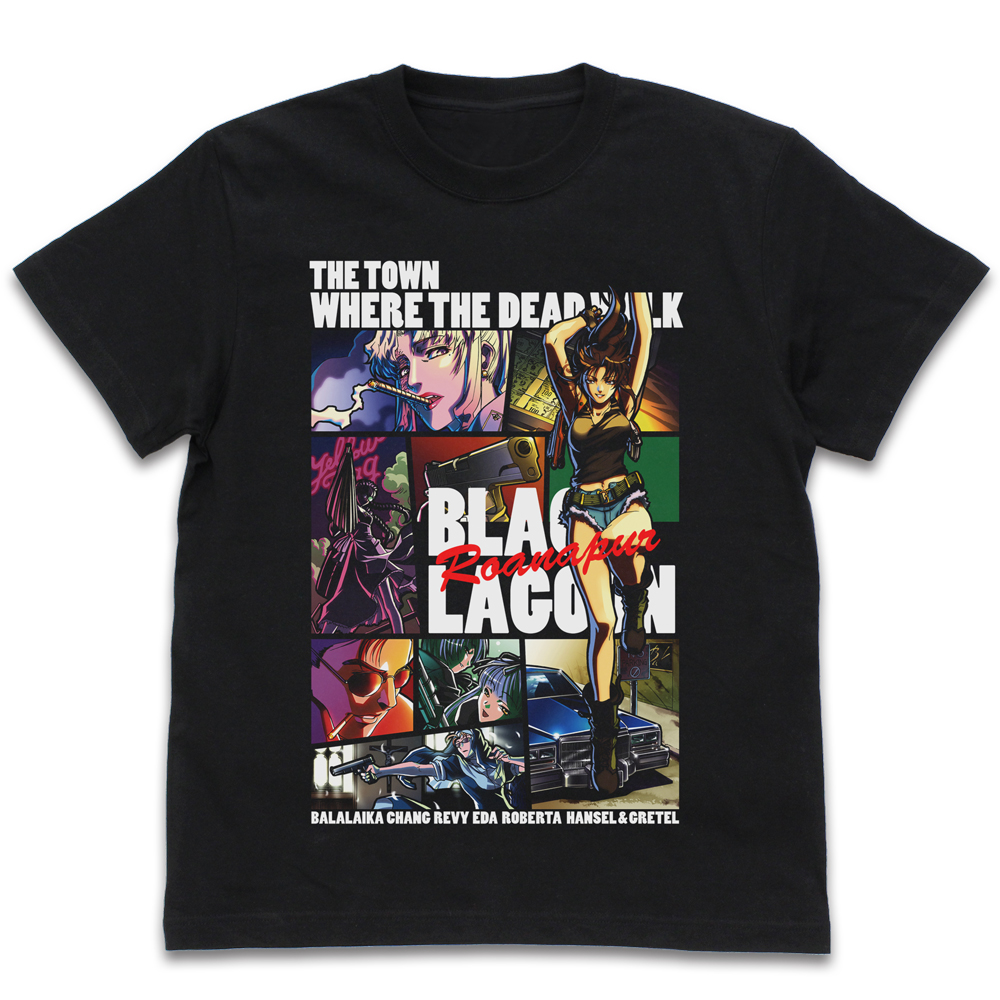 COSPA】BLACKLAGOON フルカラーTシャツ [ブラック・ラグーン COSPA】BLACKLAGOON フルカラーTシャツ [ブラック・ラグーン
