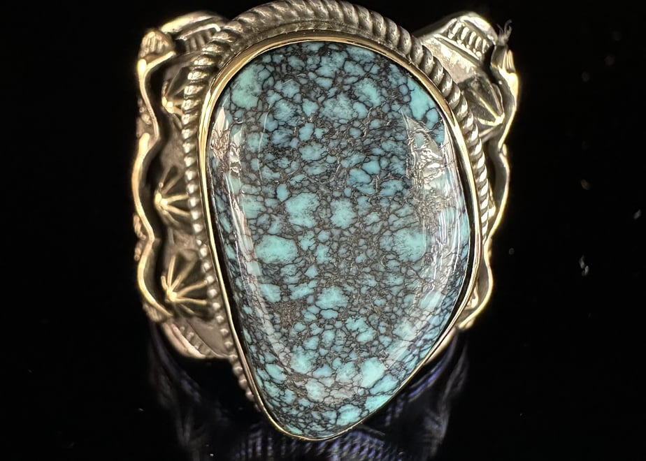 Lander Blue turquoise RING(18金コンビ) | Royal Swee...