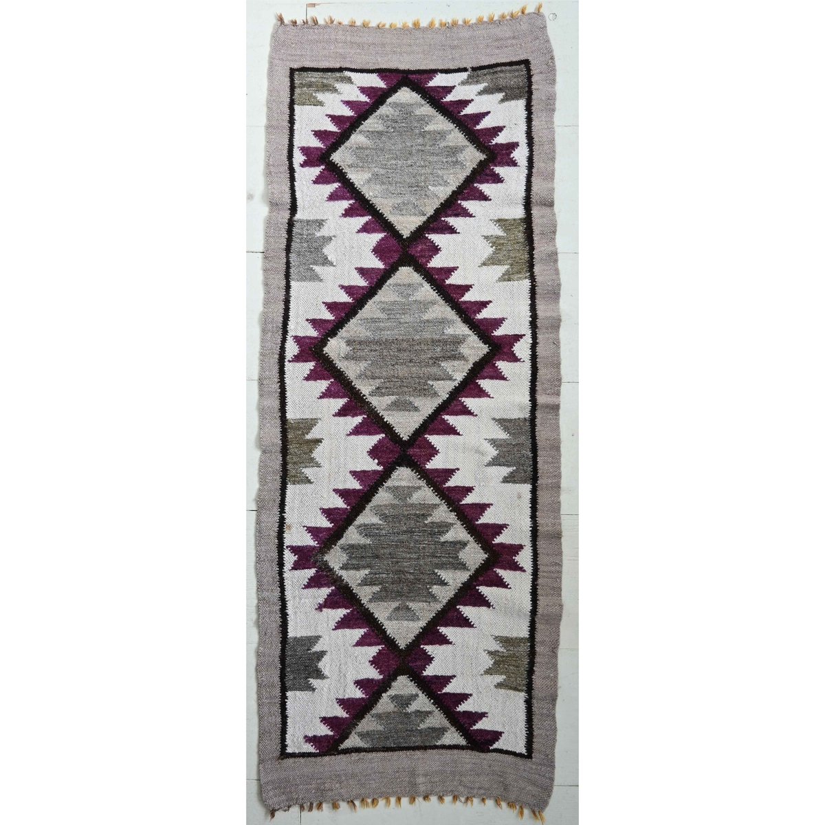 【80's Ecuador vintage】"eye dazzler pattern" ha...