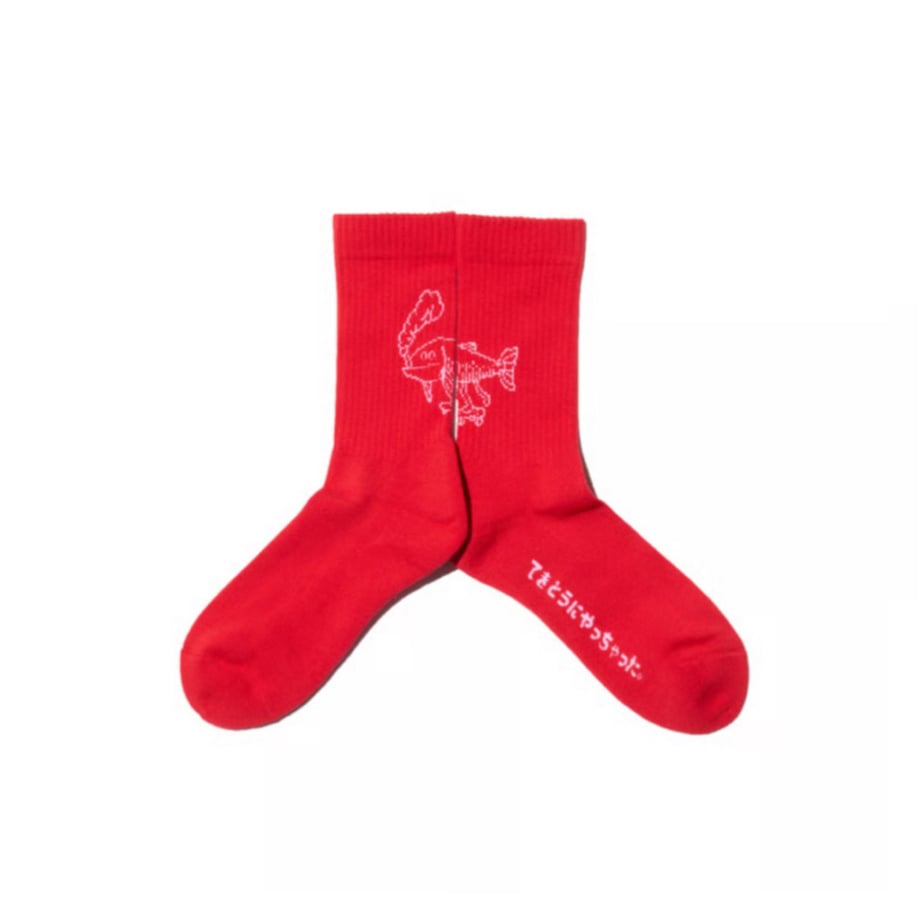 【CHAOS FISHING CLUB】1Pac Osakana Kun Socks RE...