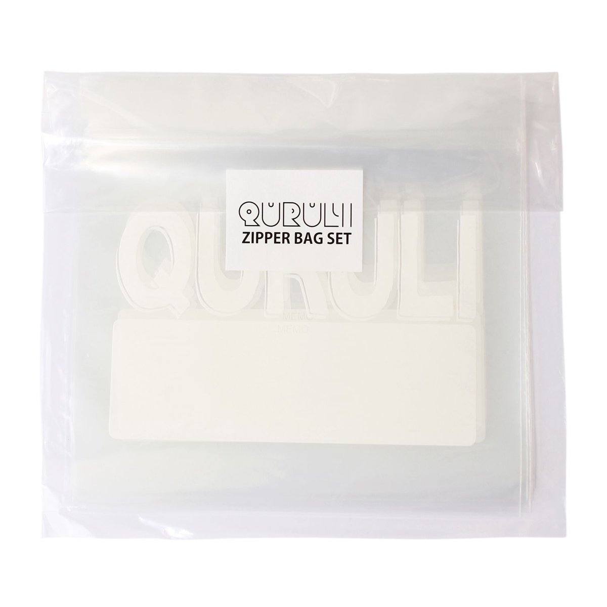 QURULI ジッパーバッグセット | QURULI