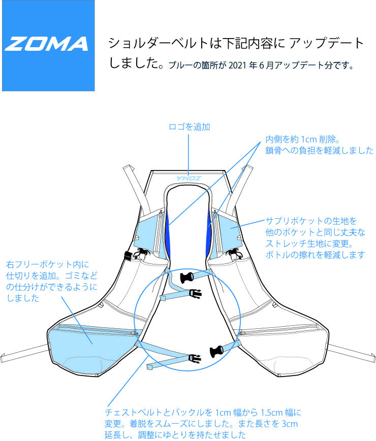ZOMA SHOULDER BELT | yamarokko