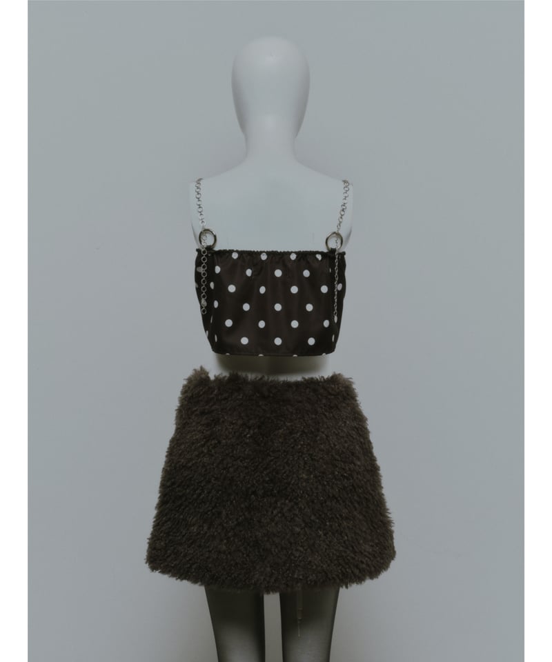 chain bra ( DOT BLACK ) | KISHIDAMIKI chain bra ( DOT BLACK ) | KISHIDAMIKI