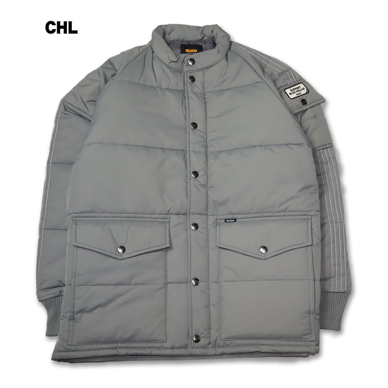 BLUCO(ブルコ) OL-31-021 RACING JACKET 3色(BLACK・CHA BLUCO(ブルコ) OL-31-021 RACING JACKET 3色(BLACK・CHA