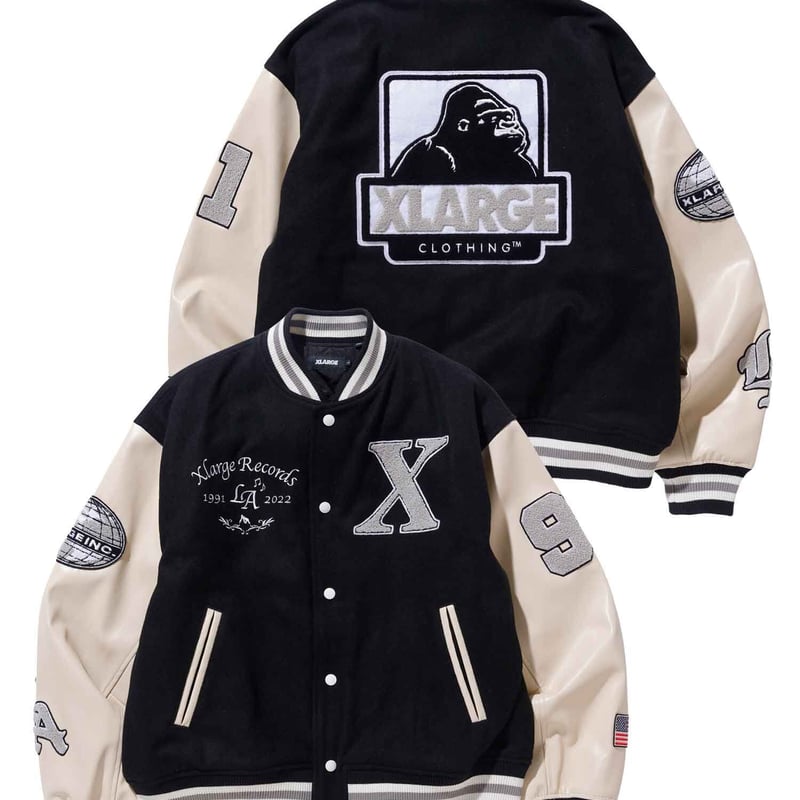 XLARGE エクストララージ OG LOGO VARSITY JACKET バーシティ XLARGE エクストララージ OG LOGO VARSITY JACKET バーシティ