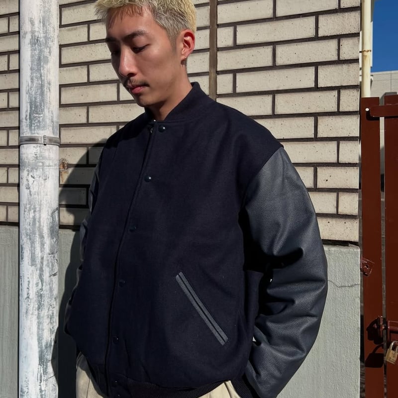 GAME Sportswear Wool/Leather The Varsity Jacket GAME Sportswear Wool/Leather The Varsity Jacket