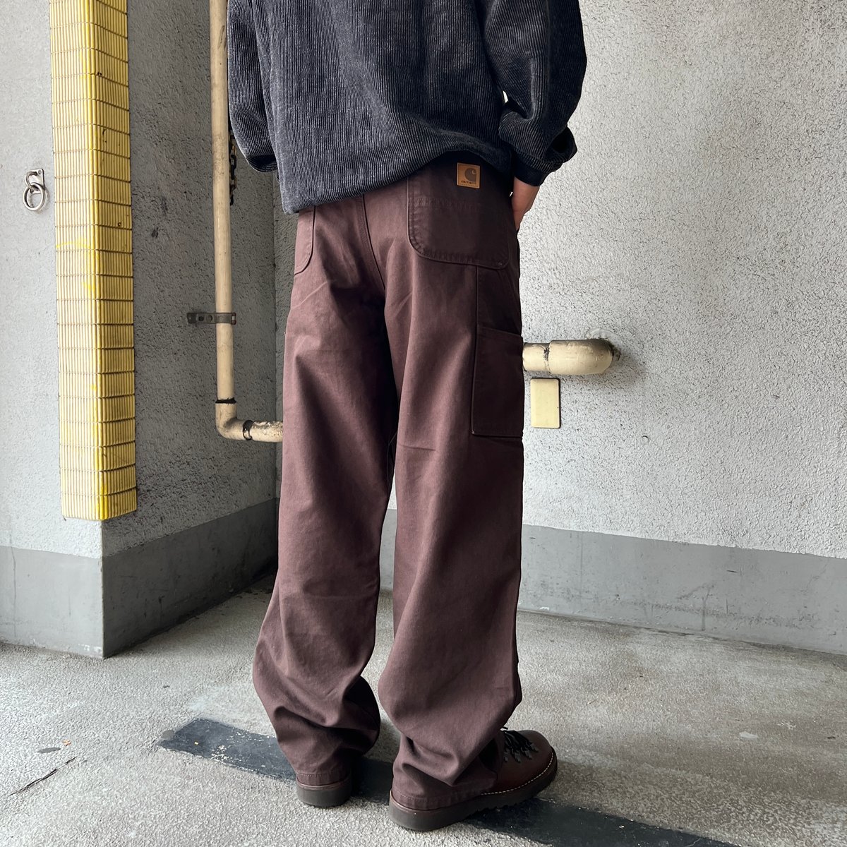 US Carhartt B136 Double Front Washed Duck Utili US Carhartt B136 Double Front Washed Duck Utili