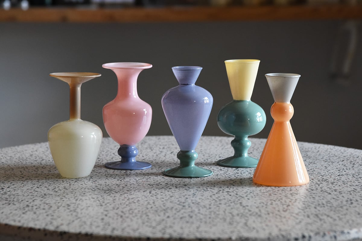 MINI VASE -TWO TONE- amabro アマブロ ミニベース ツートーン フラ...