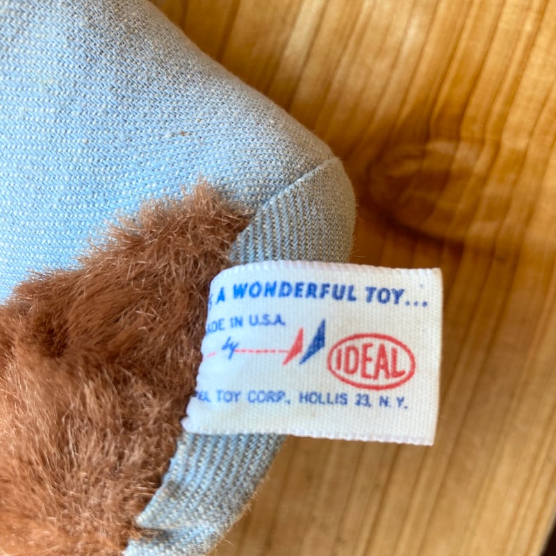 SMOKEY BEAR スモーキーベア ぬいぐるみ IDEAL 1960s | MILMOUN SMOKEY BEAR スモーキーベア ぬいぐるみ IDEAL 1960s | MILMOUN