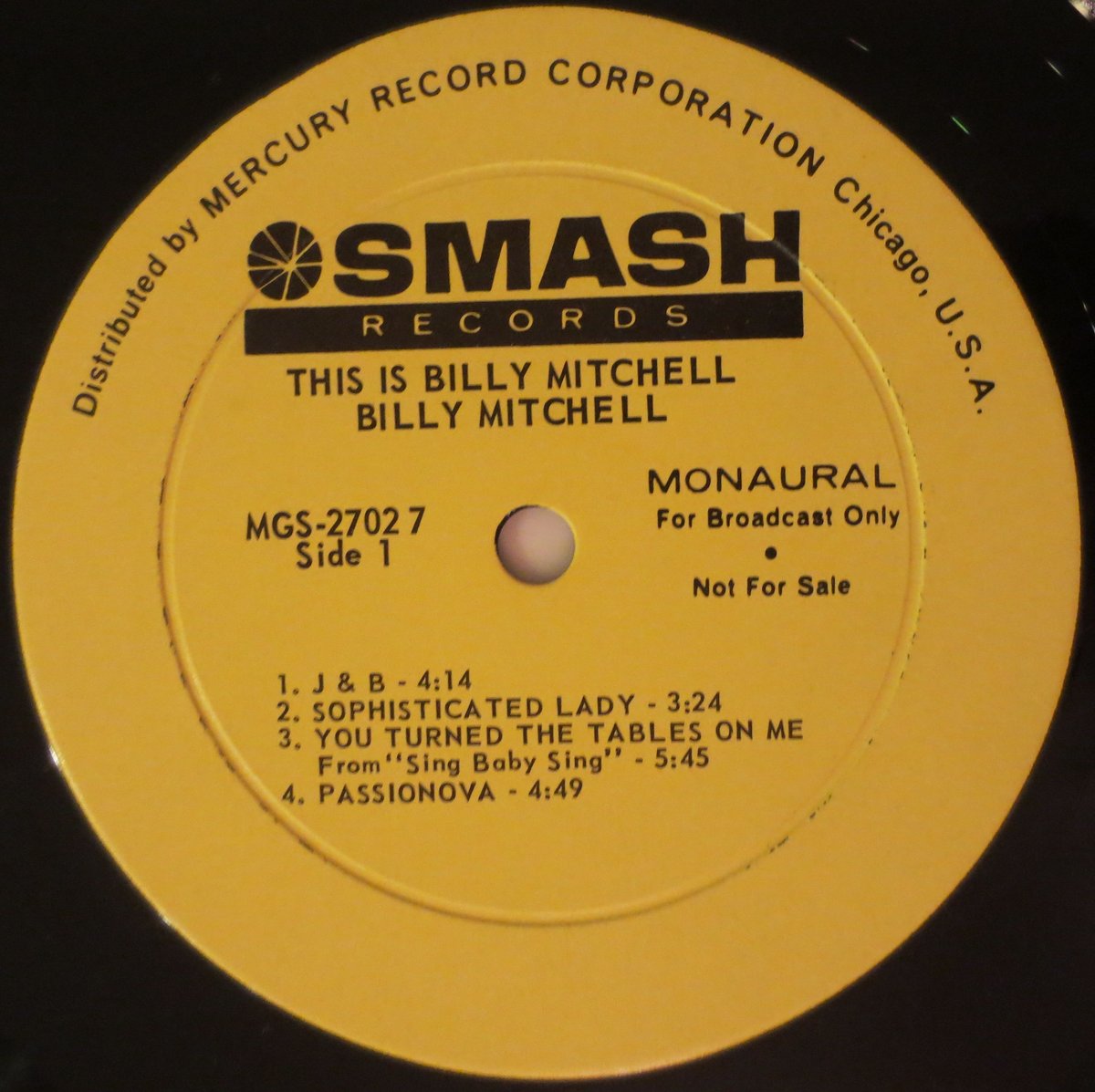 Billy Mitchell ‎– This Is Billy Mitchell（Smash ...
