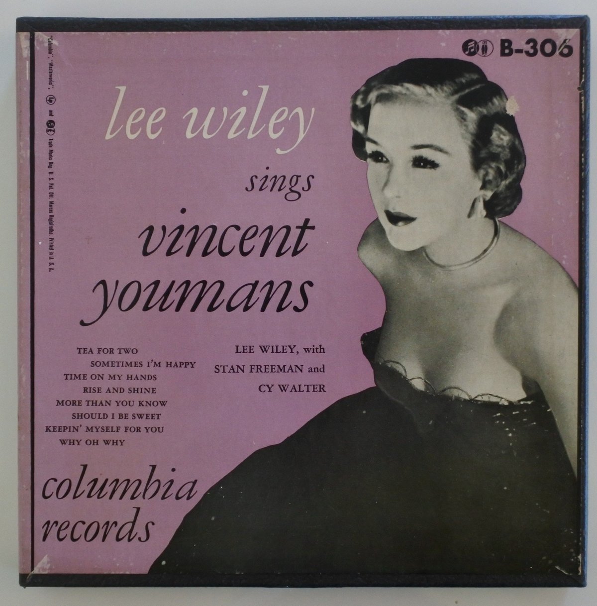 【LP+EPセット】Lee Wiley ‎– Lee Wiley Sings Vincent ...
