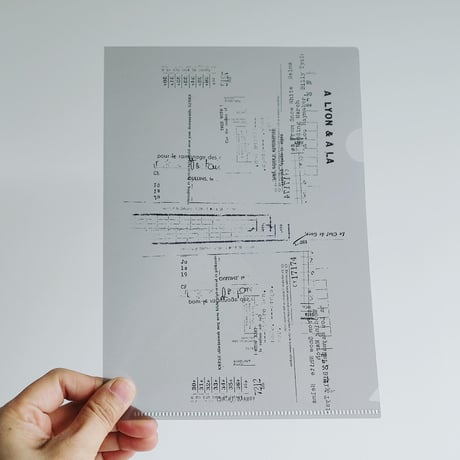 M-044 A5クリアファイル ベーシック | ヨハク