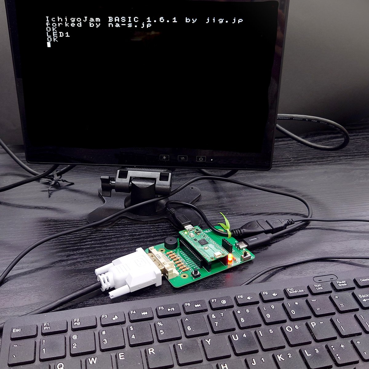 IchigoJam 組み立て済完成品 P | Programming Club Network