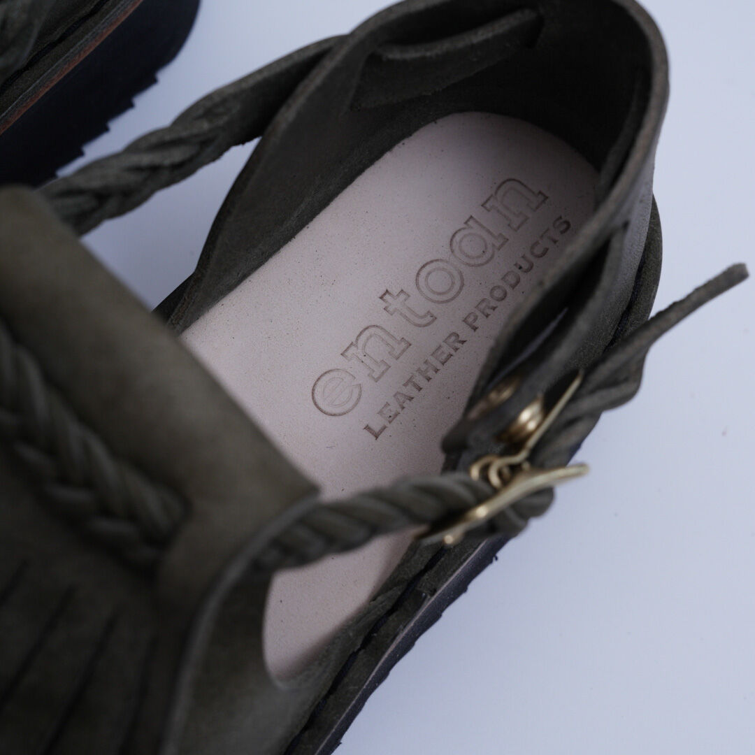 フリンジサンダル（グリージオ） | entoan web store