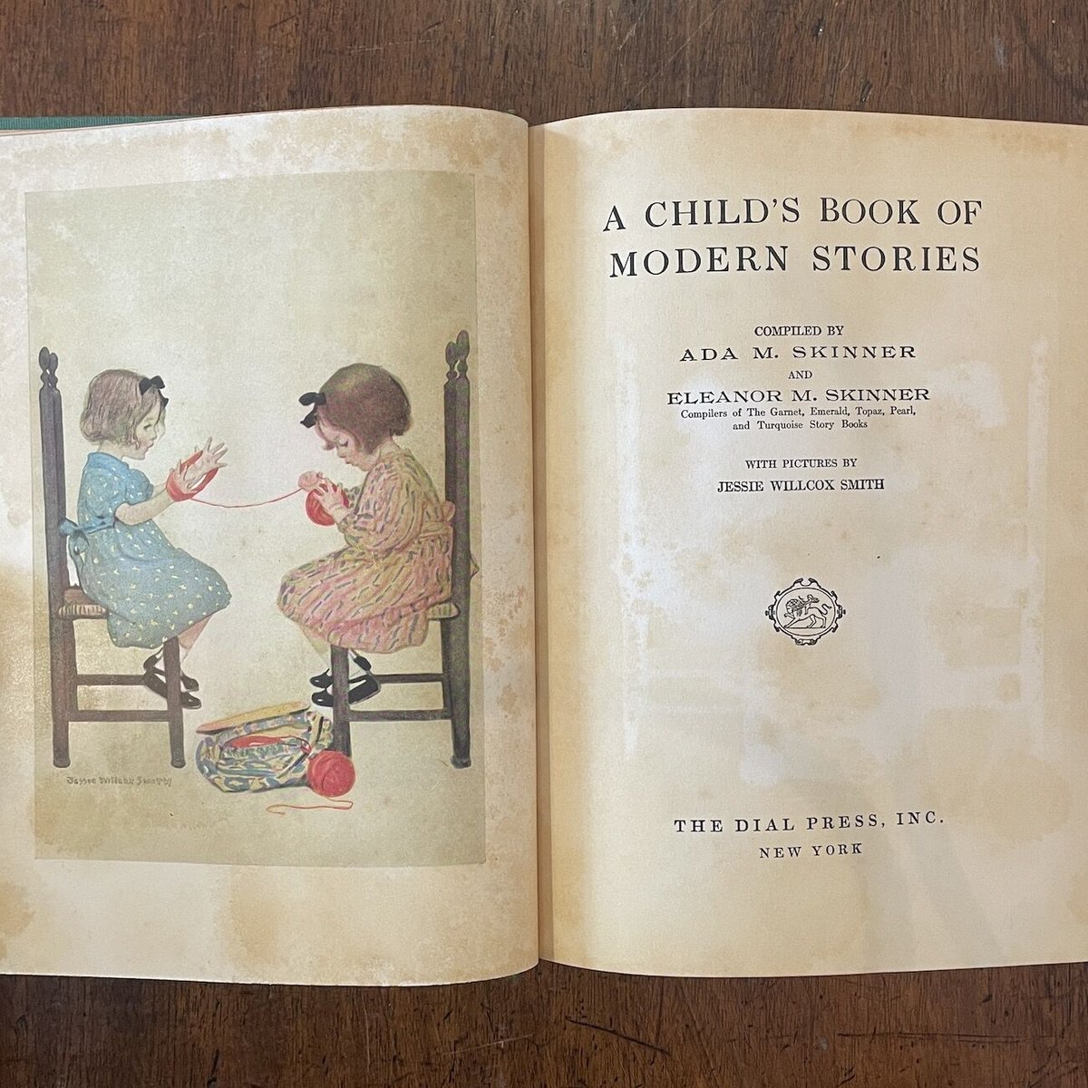 「A CHILD'S BOOK OF MODERN STORIES（1935年版）」Jessi...