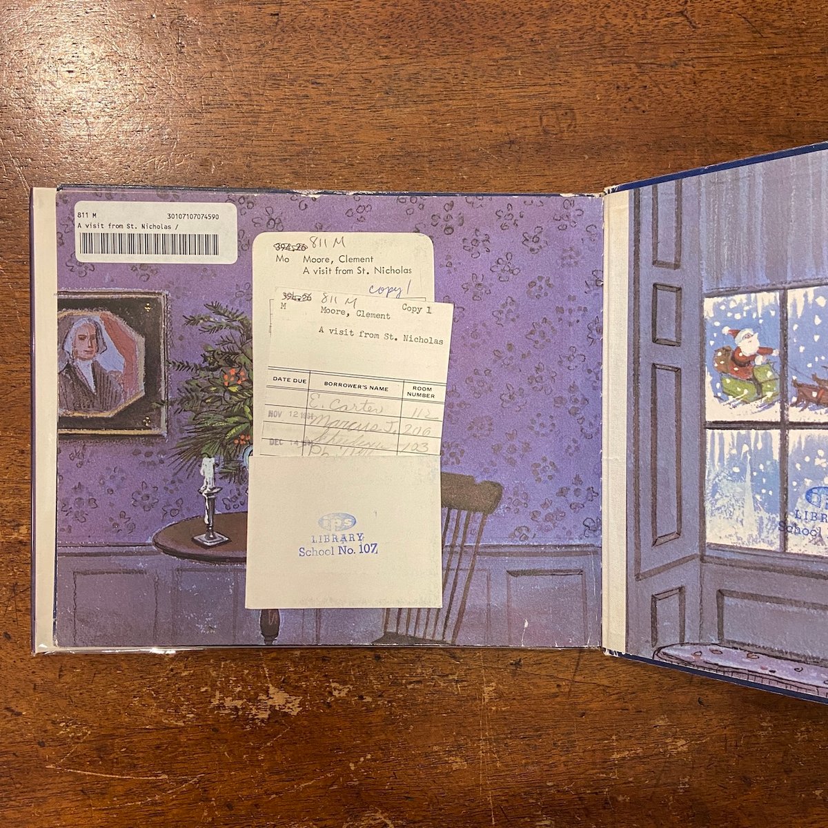 「A VISIT FROM SAINT NICHOLAS」Clement C. Moore P...