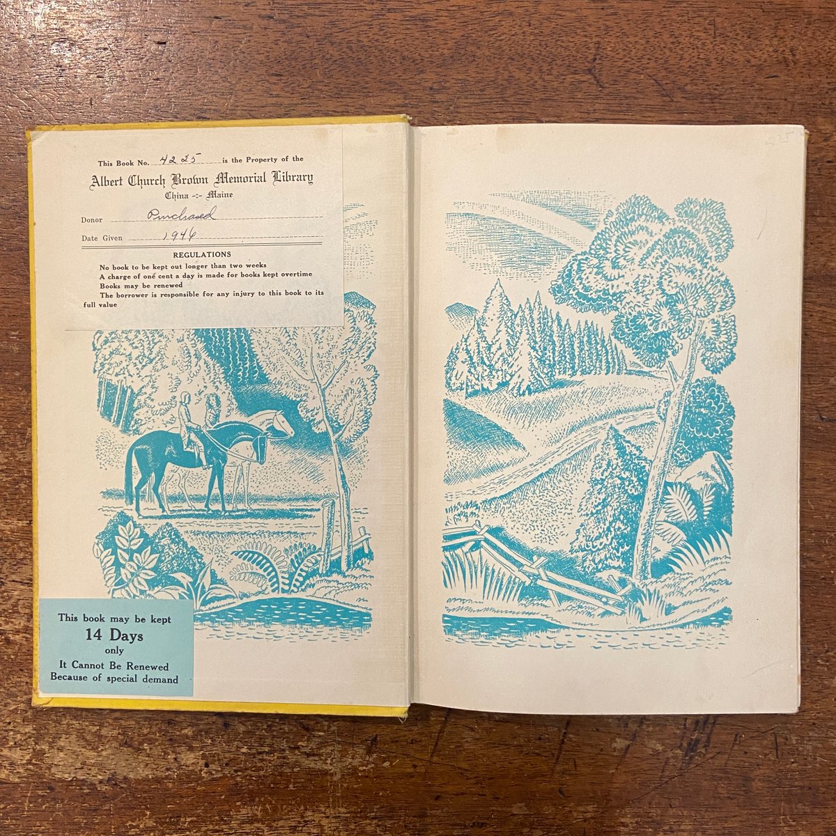 「The Wonderful Day（1946年初版）」Elizabeth Coatswort...