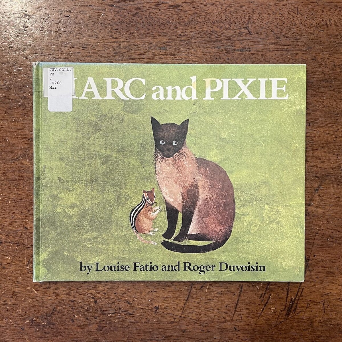 「MARC and PIXIE」Louise Fatio Roger Duvoisin（ロジャ...