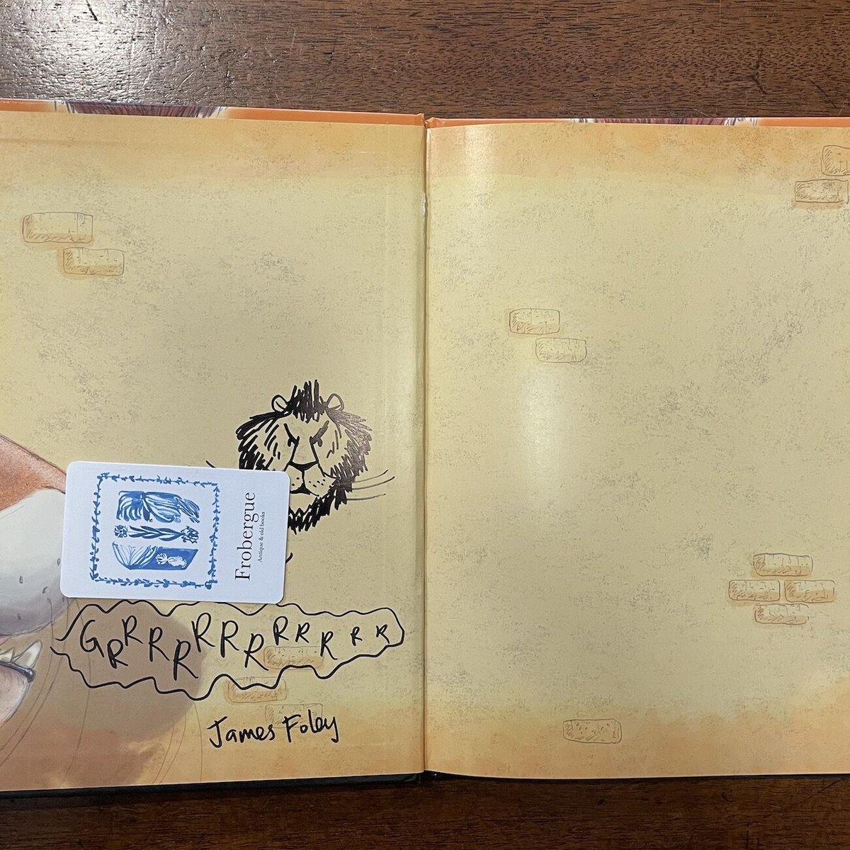 「IN THE LION」James Foley サイン入り | Frobergue onl...