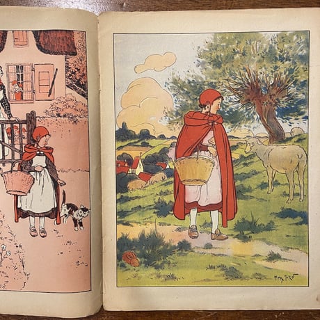 「LE PETIT CHAPERON ROUGE（1920年頃）」Henry Morin