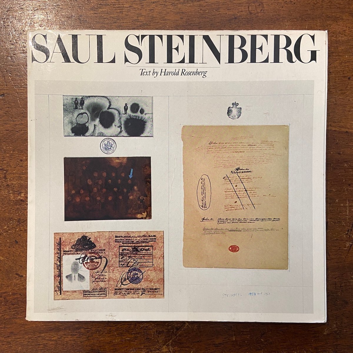 「SAUL STEINBERG」Harold Rosenberg | Frobergue o...