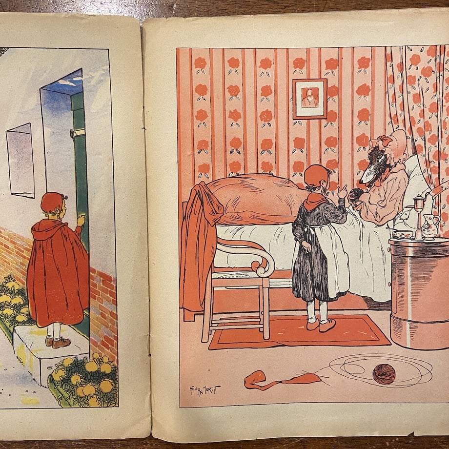 「LE PETIT CHAPERON ROUGE（1920年頃）」Henry Morin