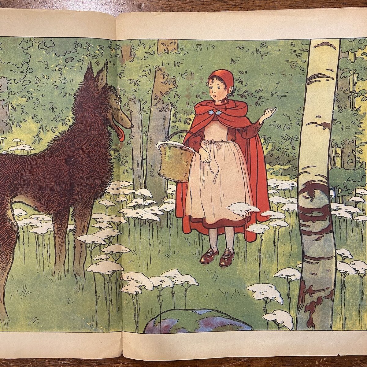 「LE PETIT CHAPERON ROUGE（1920年頃）」Henry Morin