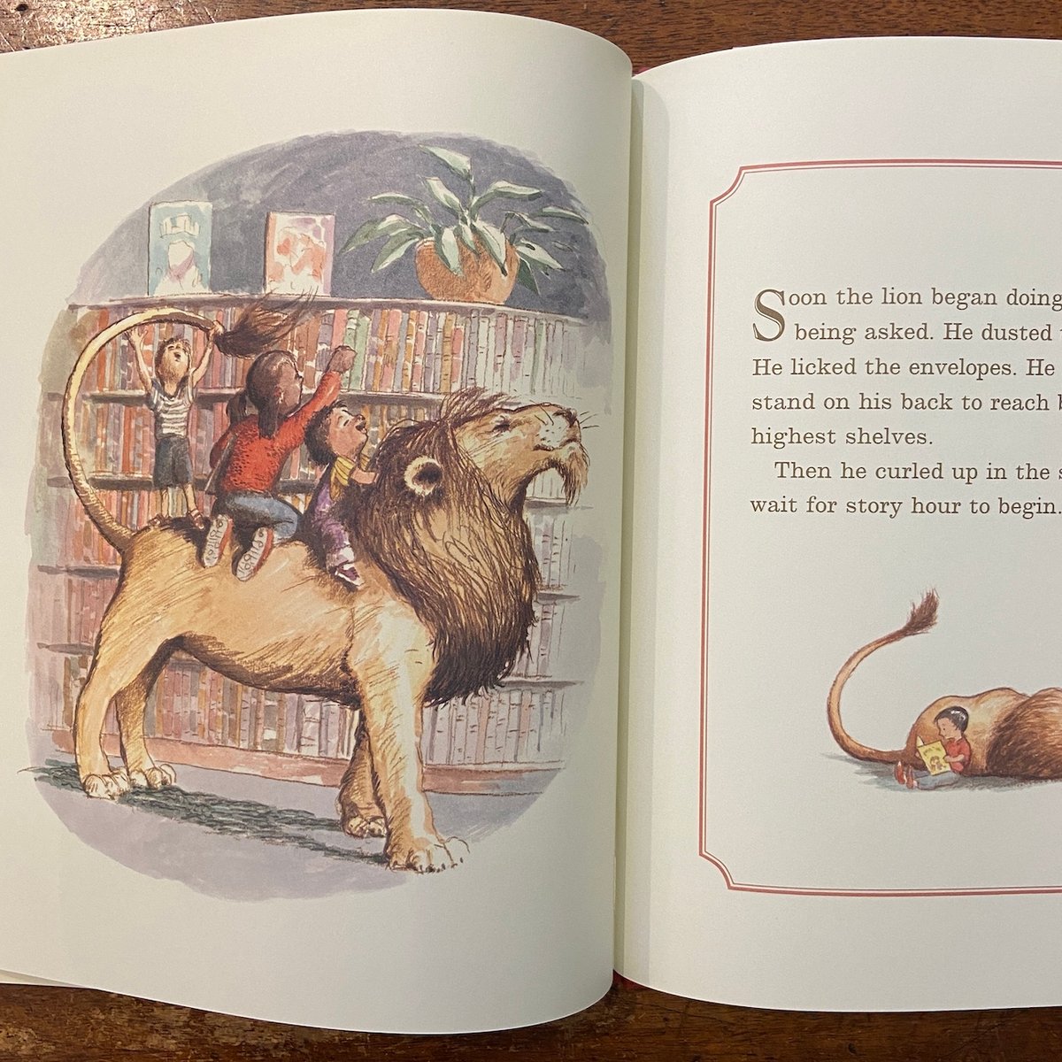 「Library Lion」Michelle Knudsen Kevin Hawkes（ケビン...