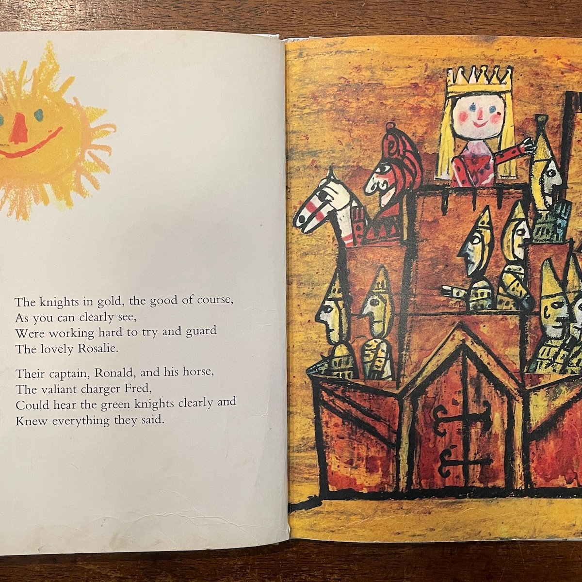 「RONALD AND THE WIZARD CALICO」Emanuelle Luzzati...