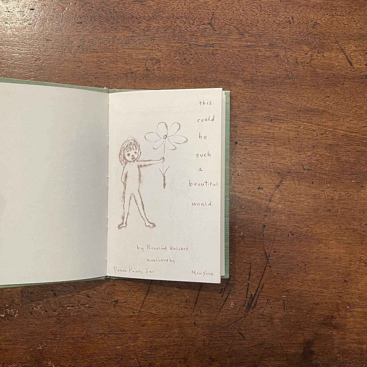 「This Could Be Such a Beautiful World...」Rosali...