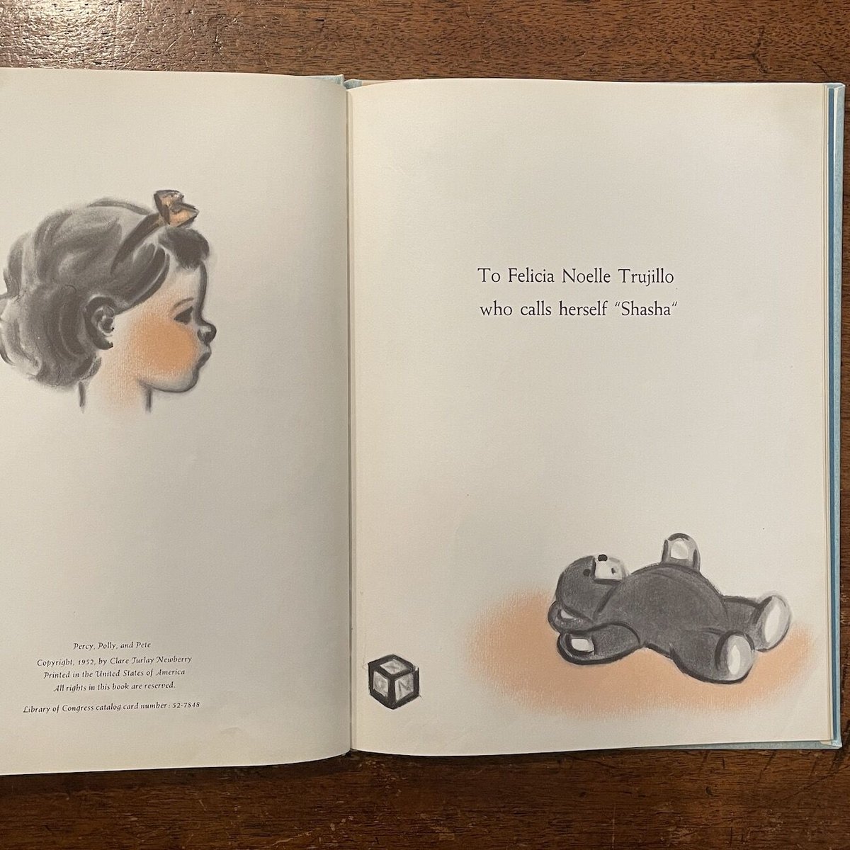 「PERCY, POLLY, AND PETE」Clare Turlay Newberry