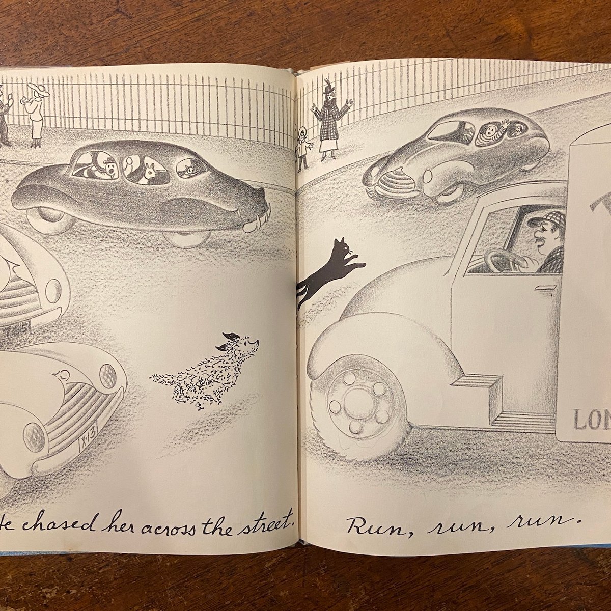 「RUN RUN RUN（1952年）」Clement Hurd（クレメント・ハード） | F...